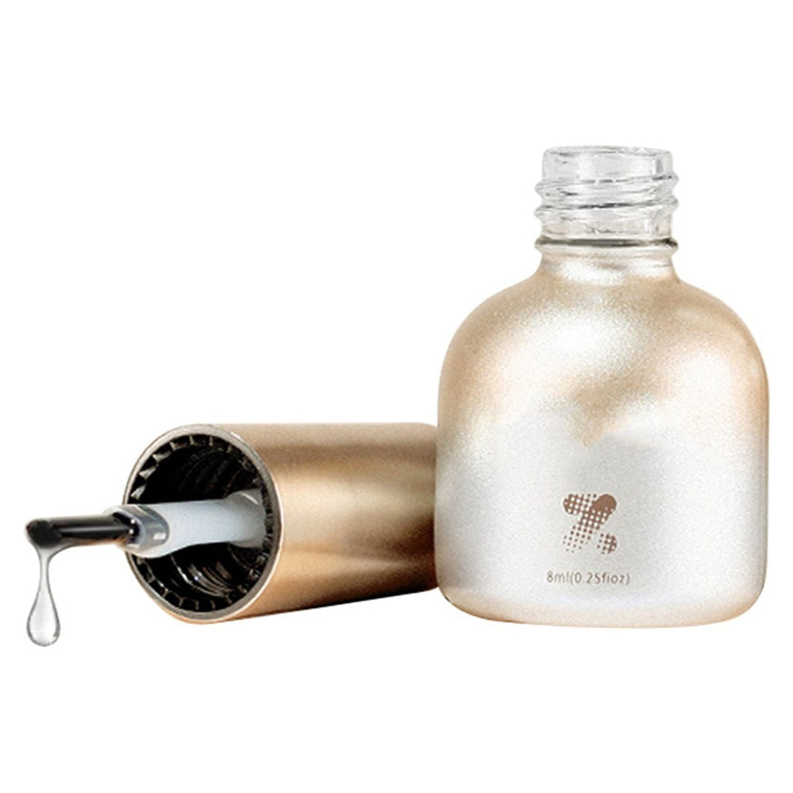 HSMQHJWE Rainbow Glitter Temperature Change Nail Polish Color Control ...