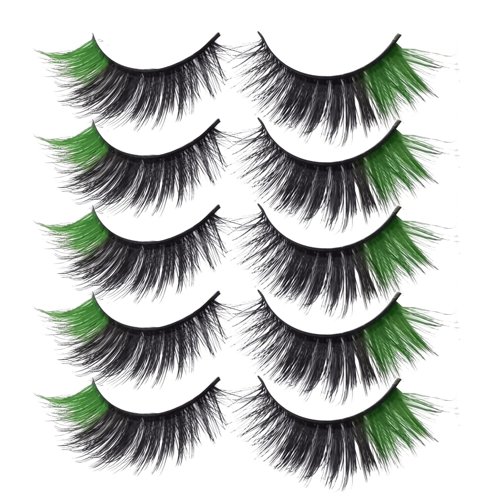 HSMQHJWE Reusable Adhesive Eyelashes Eye Tail Color Imitation Eye ...