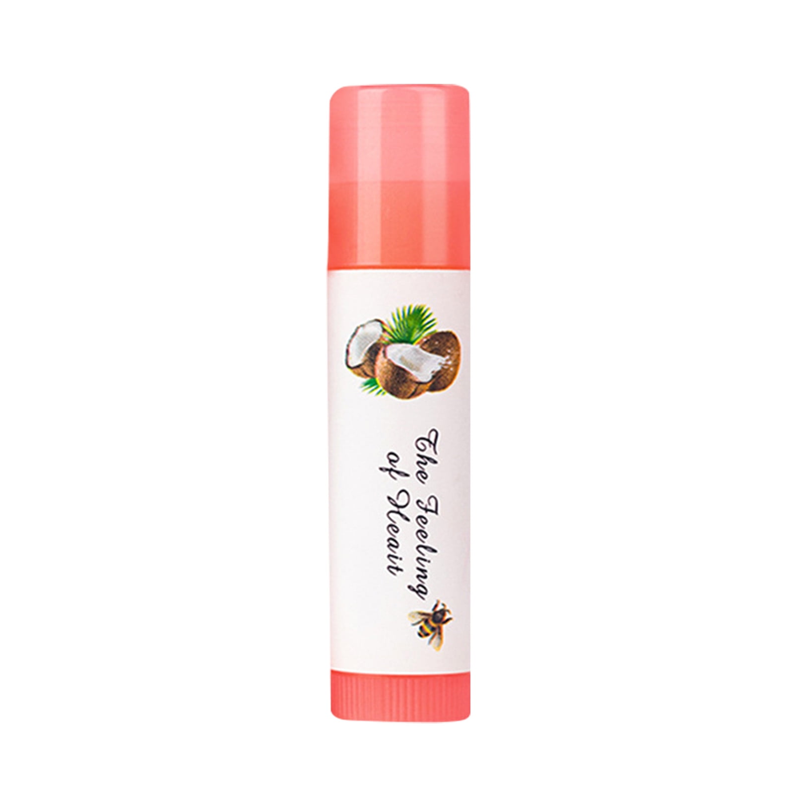 HSMQHJWE Rose Lip Balm Tint Fruity Lip Balm Moisturizing Lipstick ...