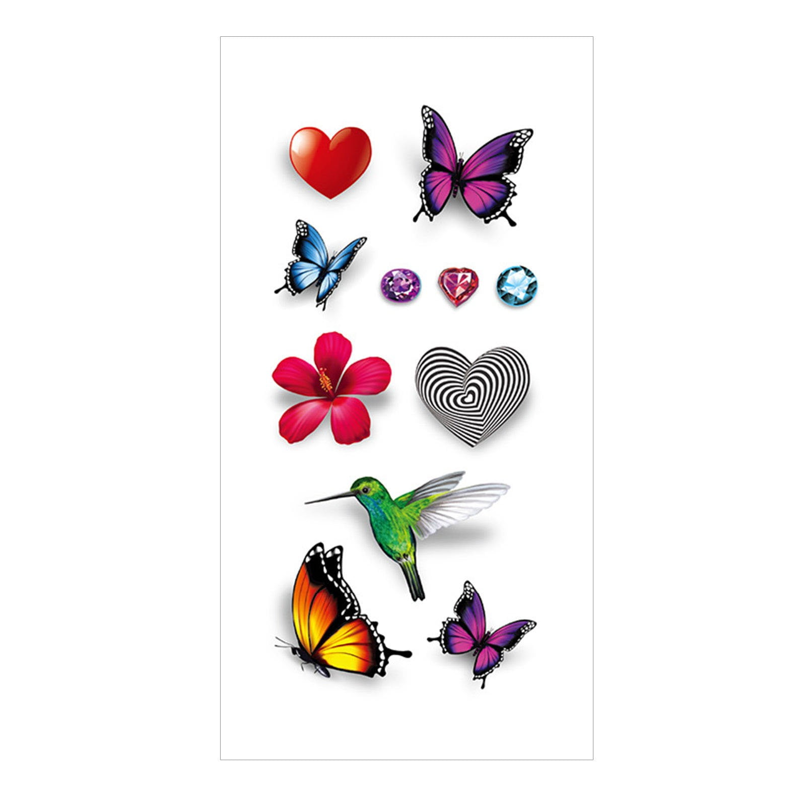 HSMQHJWE Tattoo compatible with Machine Kit Ink Star Butterfly ...