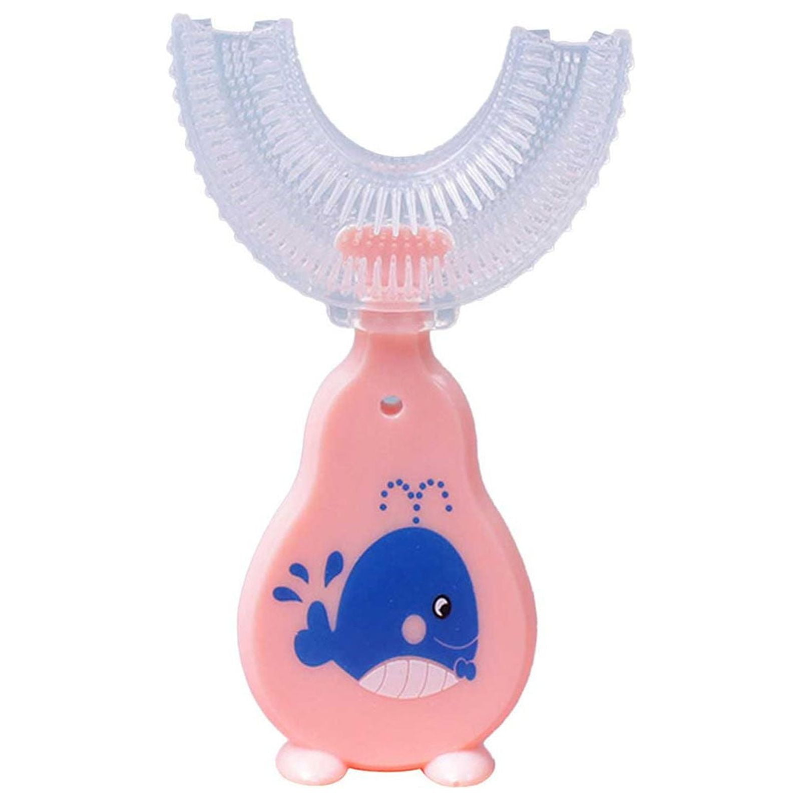 HSMQHJWE Toothbrush Soft Electric Kids U Shaped Toothbrush Cute ...