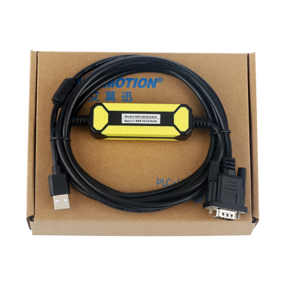 HSP5 00F50C0-0010 for KEB F5 C5 F6 H6 Inverter Deriver Debugging Cable ...