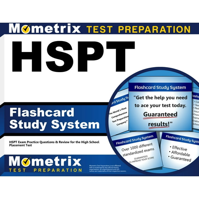 HSPT Flashcard Study System : HSPT Exam Practice Questions and Review ...