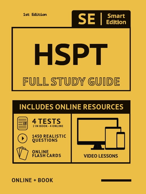HSPT Full Study Guide : Complete Subject Review with Online Video ...