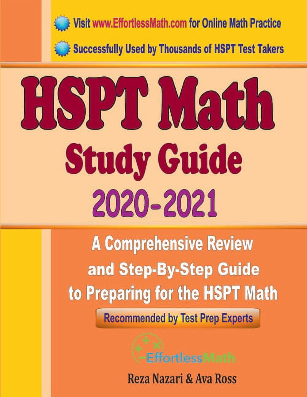 HSPT Math Study Guide 2020 - 2021: A Comprehensive Review and Step-By ...