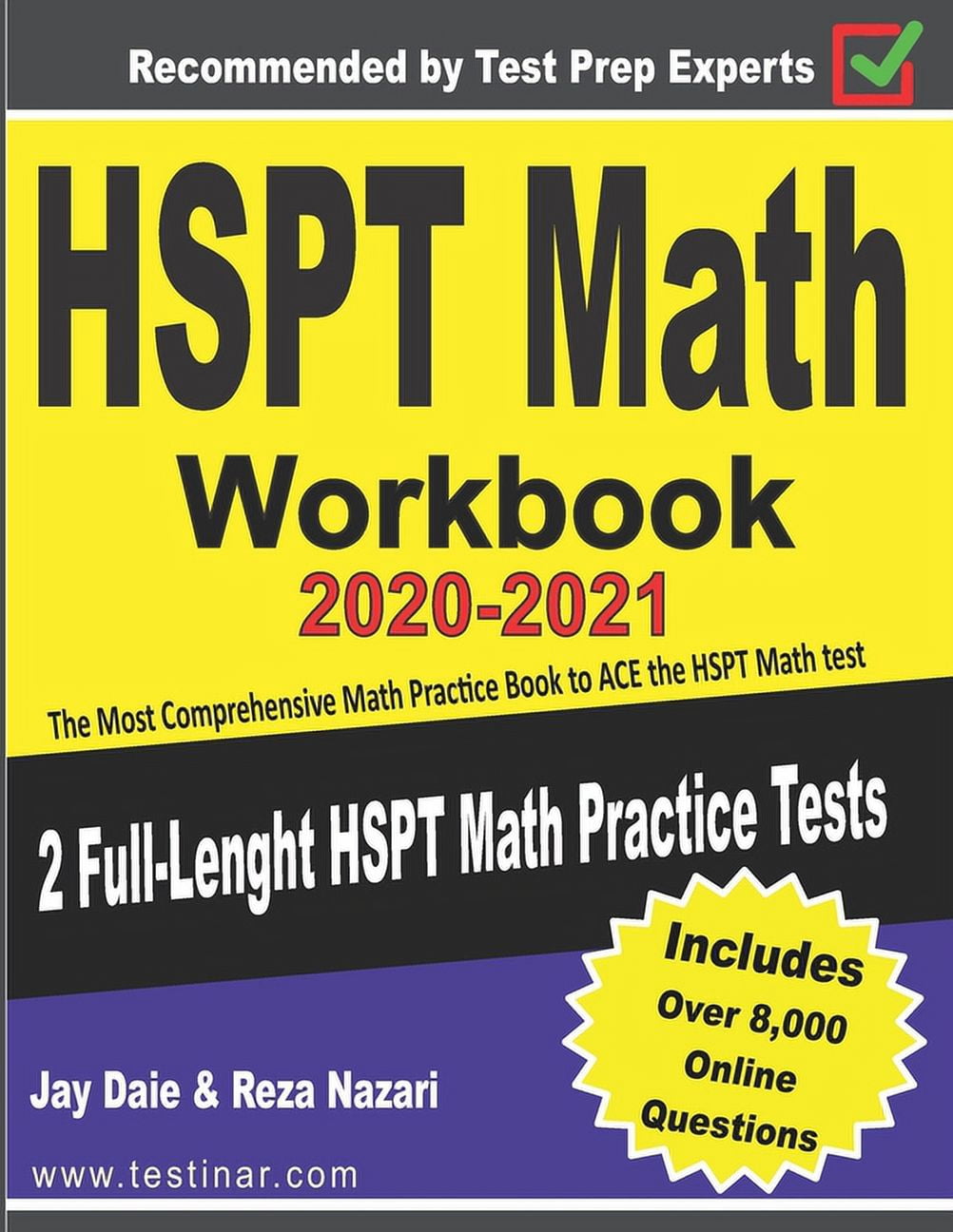 HSPT Math Workbook 2020-2021 : The Most Comprehensive Math Practice ...