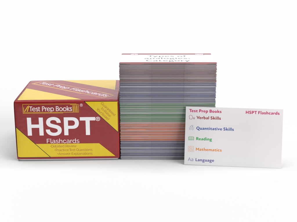 HSPT Study Cards: HSPT Prep 2025-2026 and Practice Test Questions for ...