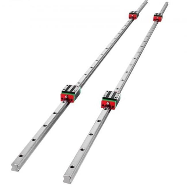 HSR15-1500 mm Linear Guideway Linear Rail with 4X Square Type Carriage ...
