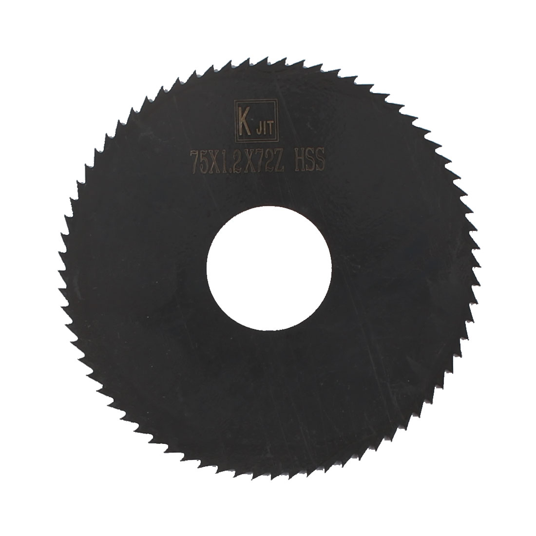HSS 72 Teeth 72Z Round Wheel Disc Slitting Saw Cutter 75 x 1.2mm ...