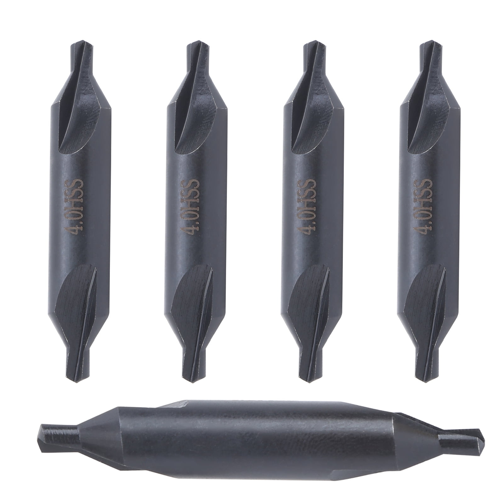 HSS AType Center Drill Bits 5Pcs for Die Stainless Steel All Ground ...