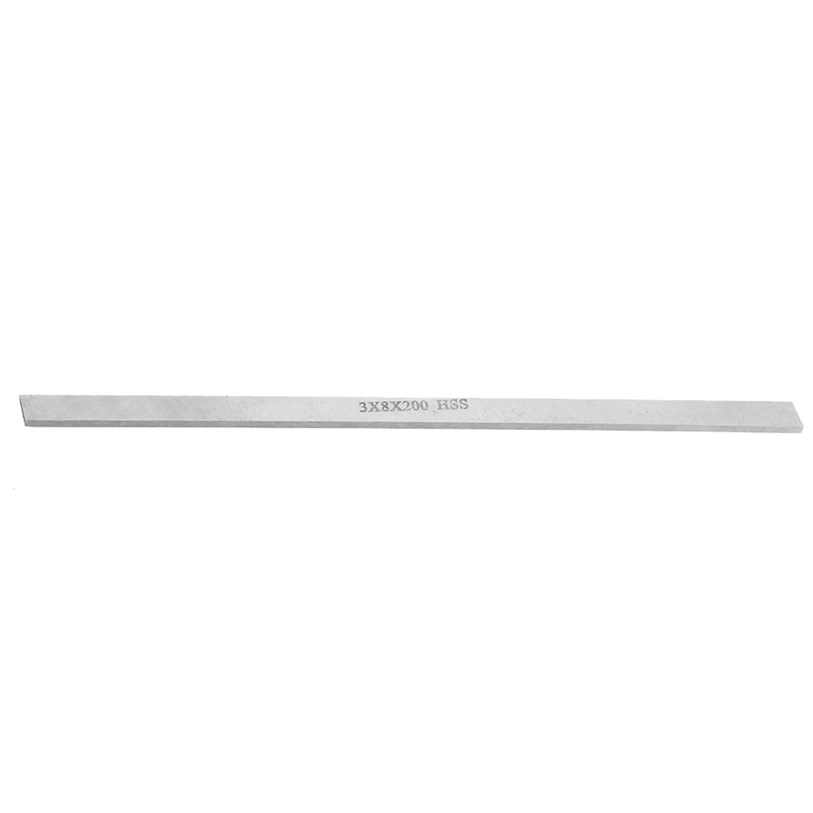 HSS High Speed Steel Lathe Turning Tool Square White Steel Bar Strip (3 ...
