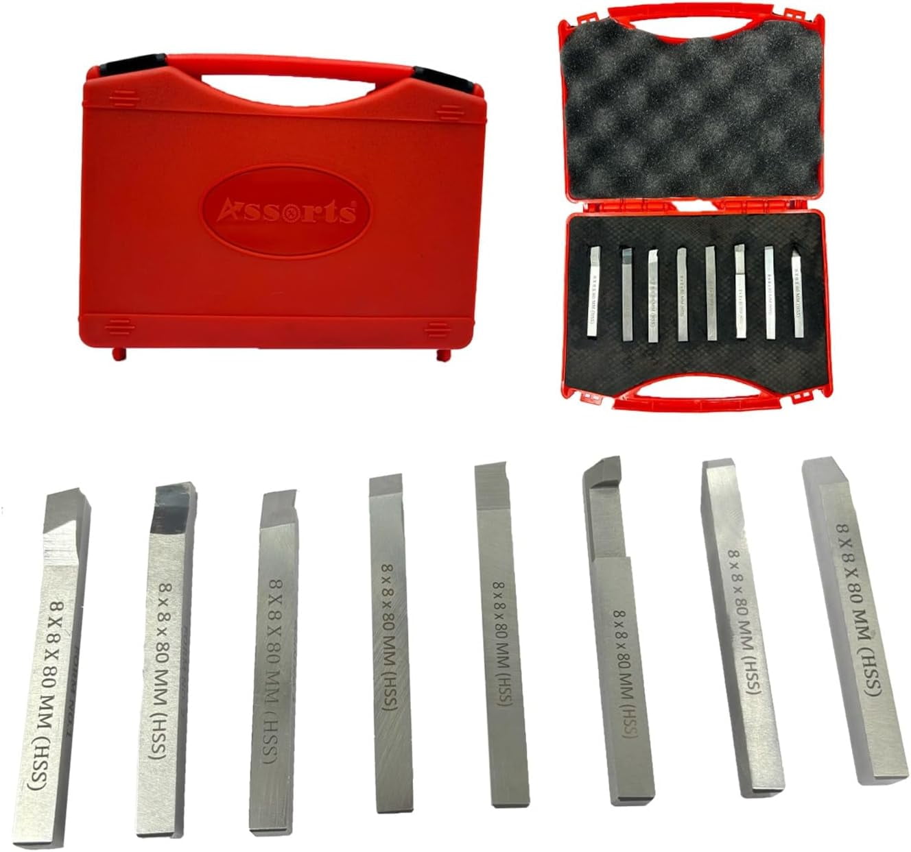 HSS Lathe Tool Set – M2 Grade, Hard & Ground for Turning, Cutting ...