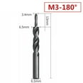 HSS Spiral Step Drill Bit for Metal Drilling and Chamfering, 90/180 ...