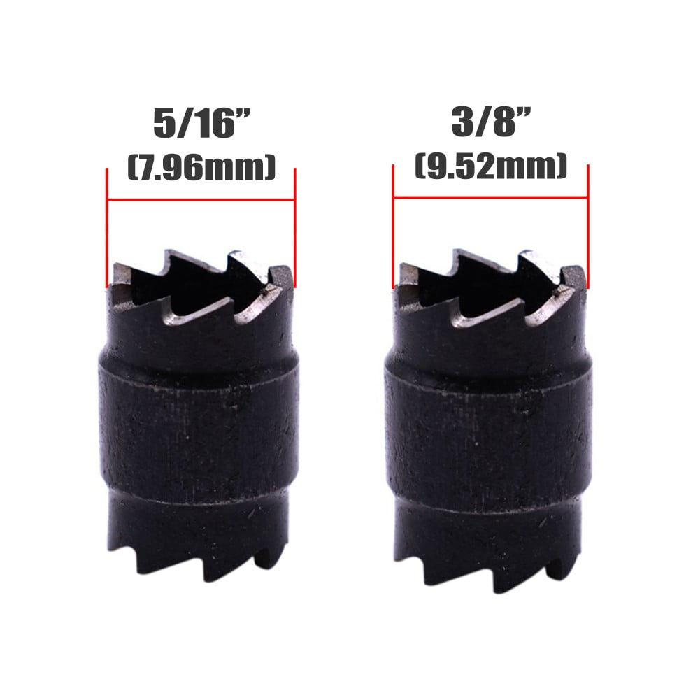 HSS Spot Weld Drill Bit for Metal Hole Drilling - 5/16\\\" and 3/8\\\" Sizes - Walmart.com