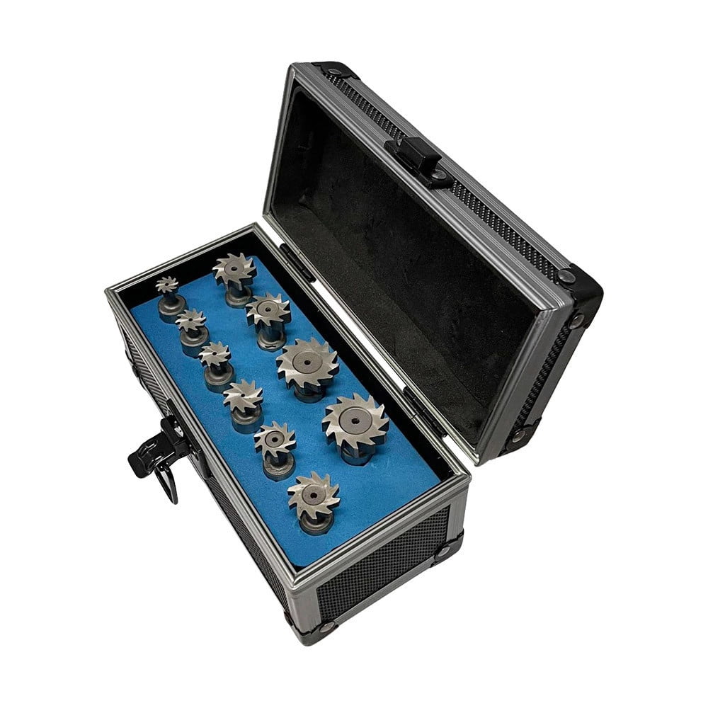 HSS Woodruff Key Cutter Set 1/2'' Straight Shank 10 Pc - Walmart.com