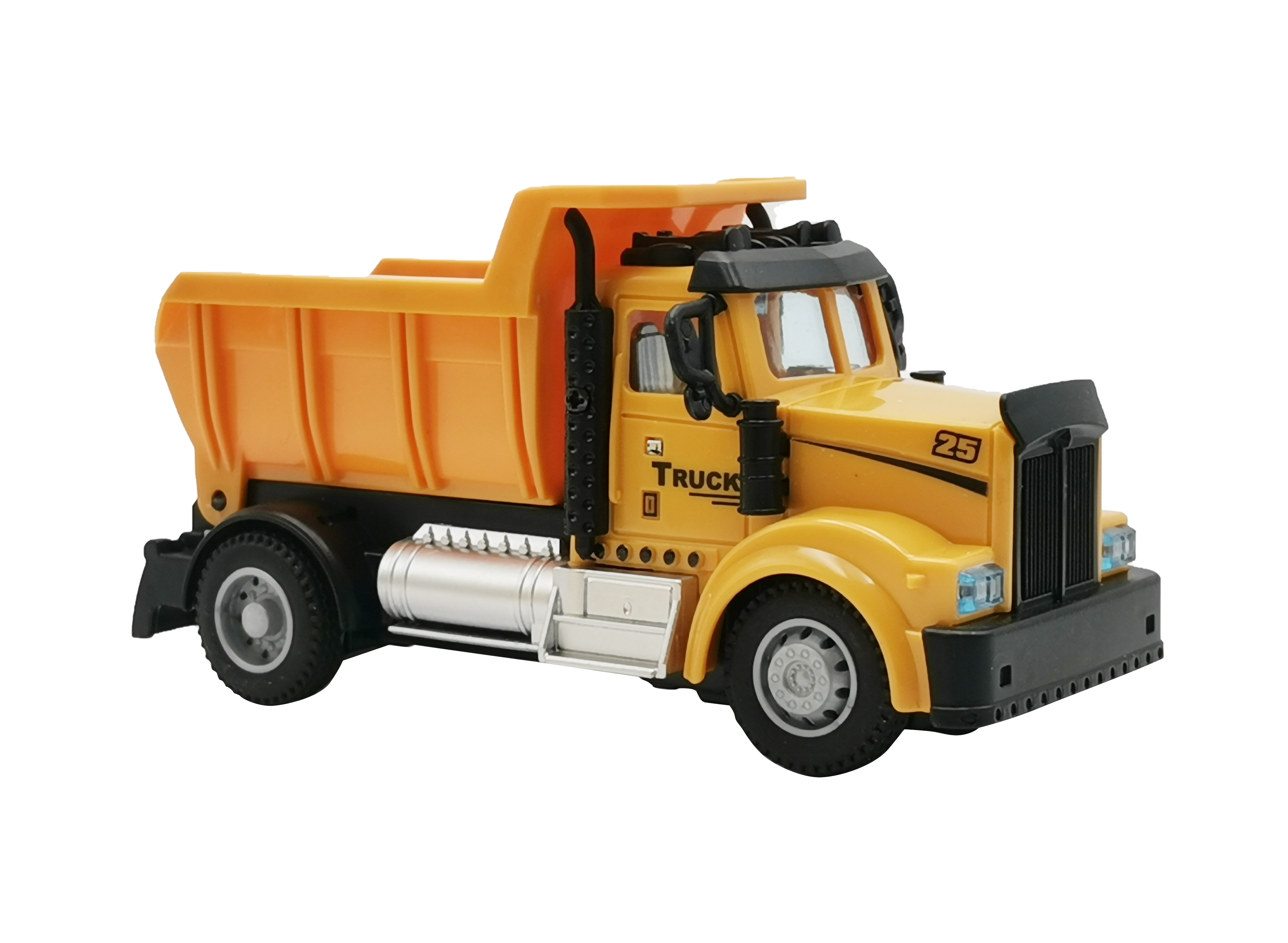 HST Large RC Toy Dump Truck, Battery Operated, Ages 3+, Backwards ...