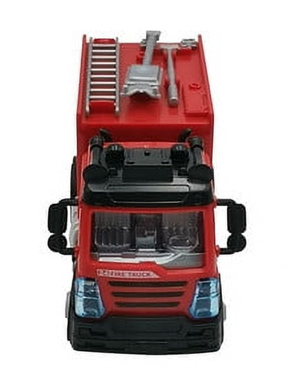 HST RC Fire Engine Ladder Truck, Battery Operated, Moves in All ...