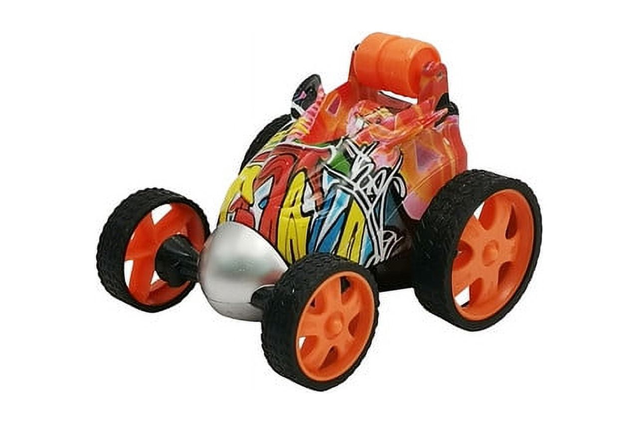 HST Graffiti Stunt RC Car with Driving Controller, Flips, Twists, Spins ...