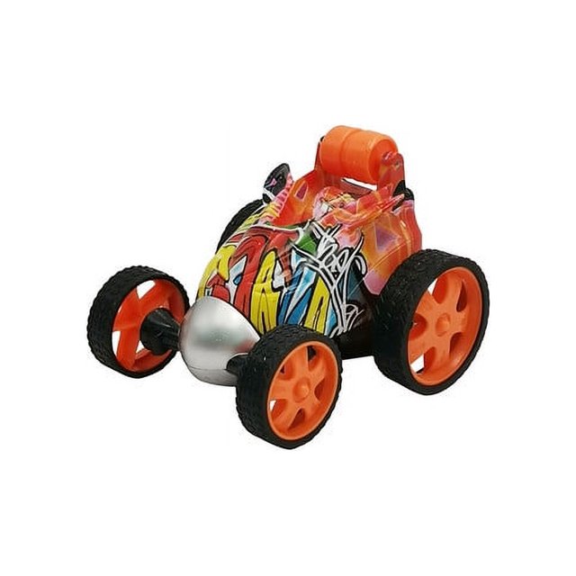 HST Graffiti Stunt RC Car with Driving Controller, Flips, Twists, Spins ...