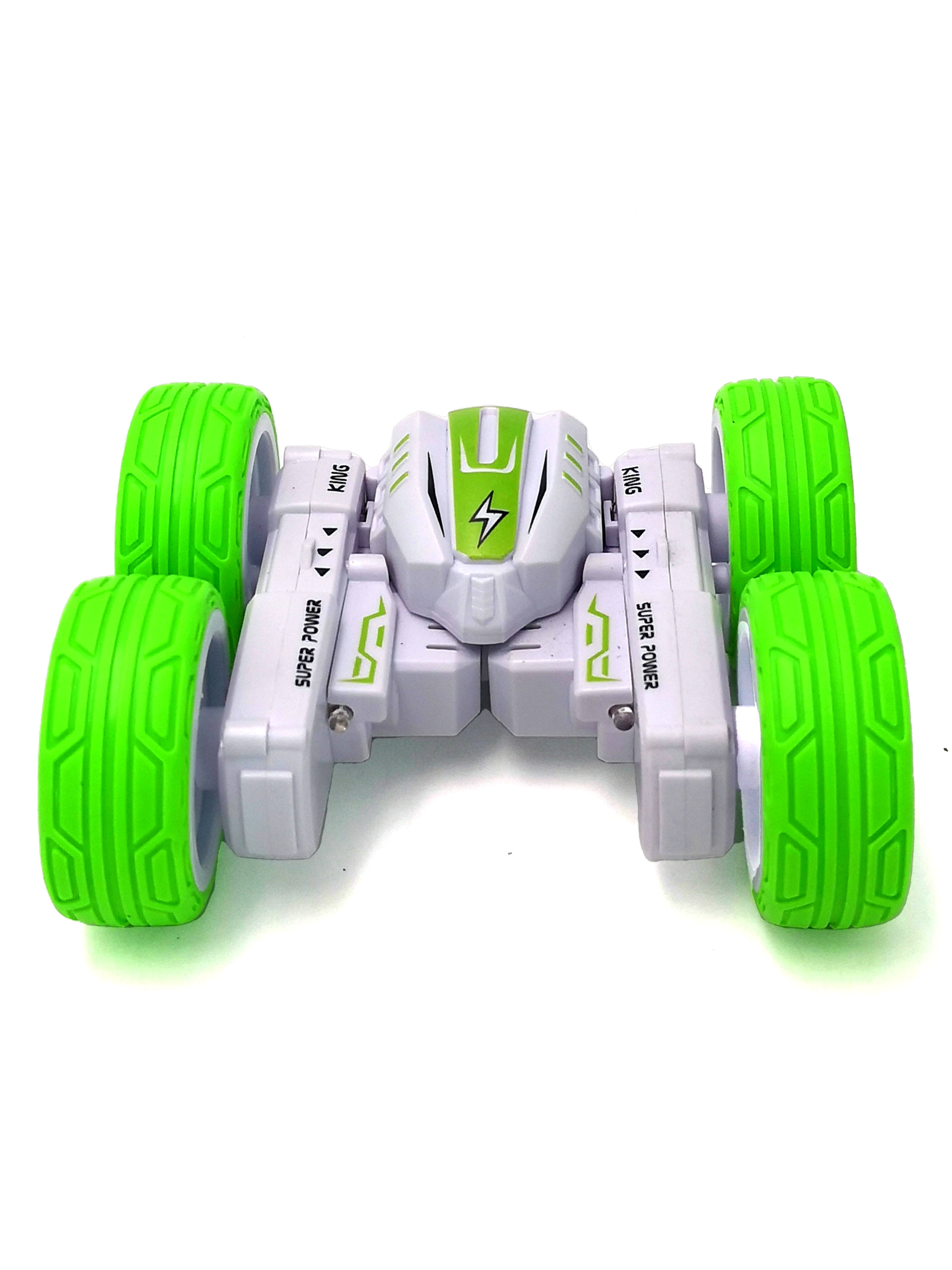 HST Green Wild Style Turbo Topz Stunt RC Toy Car, Flips, LED Lights ...