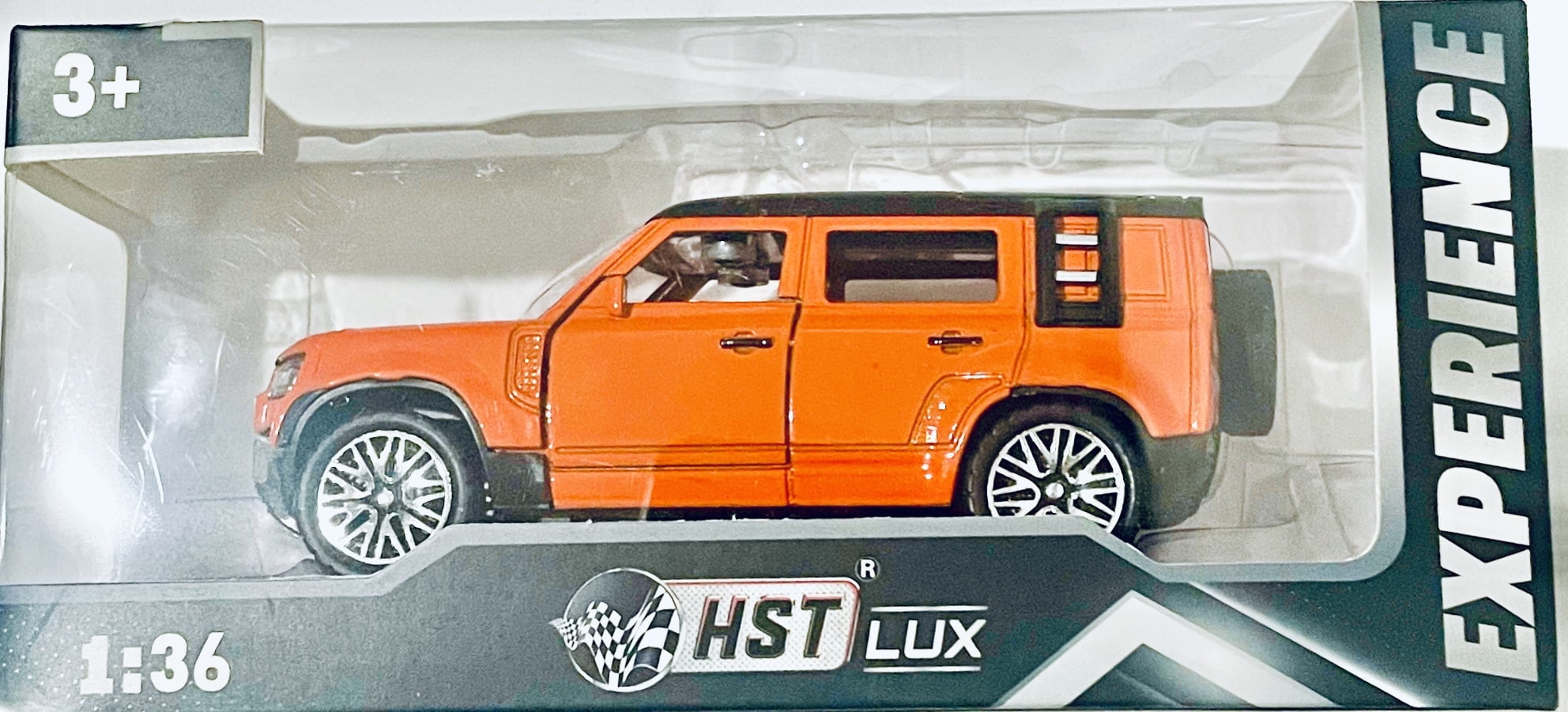 HST LUX Toy Car 1:36 Orange - Walmart.com