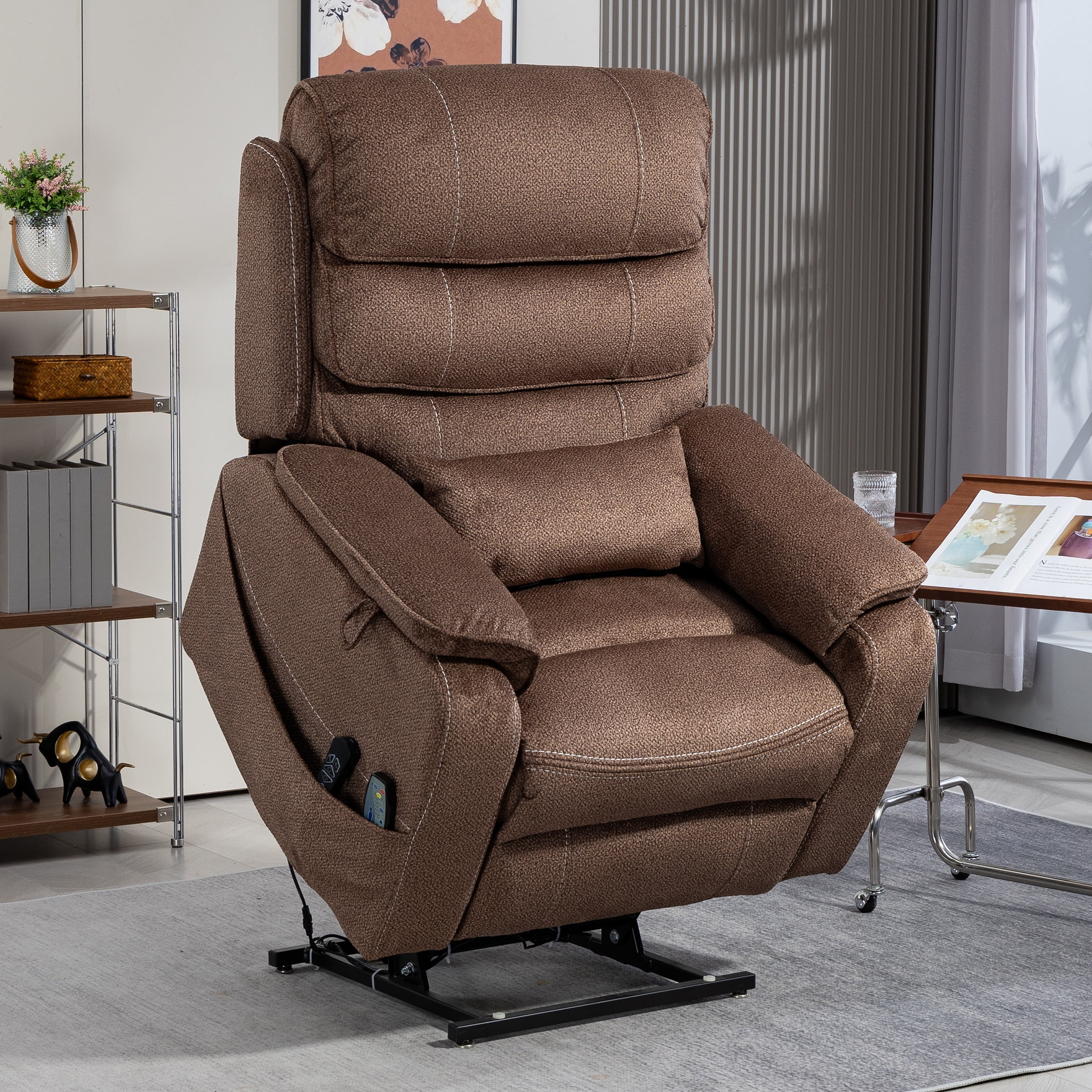 HSUNNS Power Lift Recliner Chair for Adults, Oversized Recliner with ...