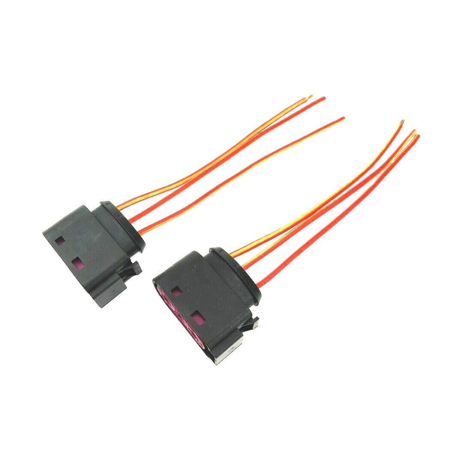 HSUTMEZ 2pcs Fuse Box Pigtail Plug 3 Pin Female Connector, A3,for TT ...