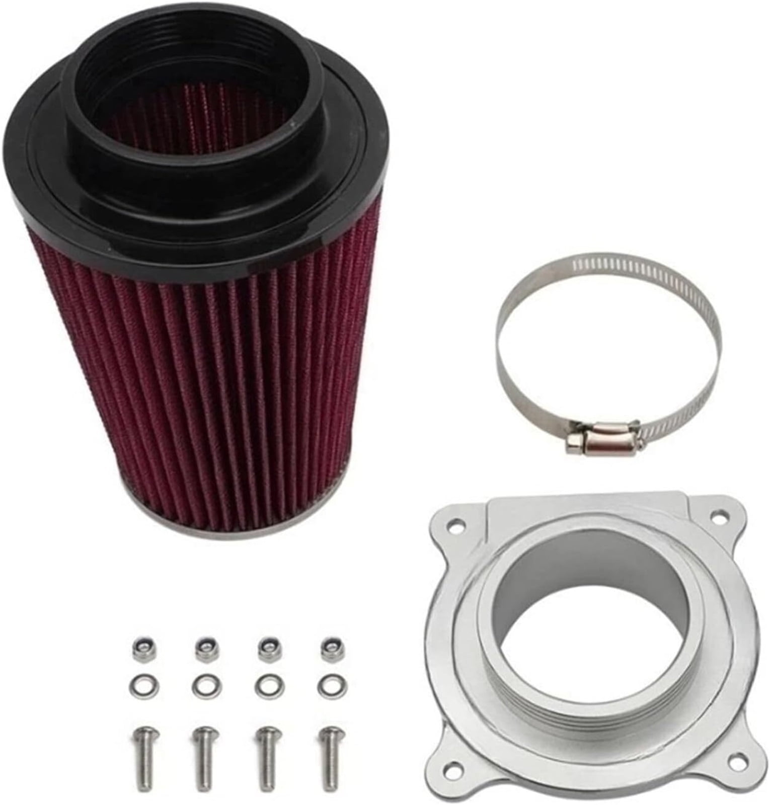 HSUTMEZ Billet Adaptor Plate Wrap Mounting Hardware, High Volume Air ...