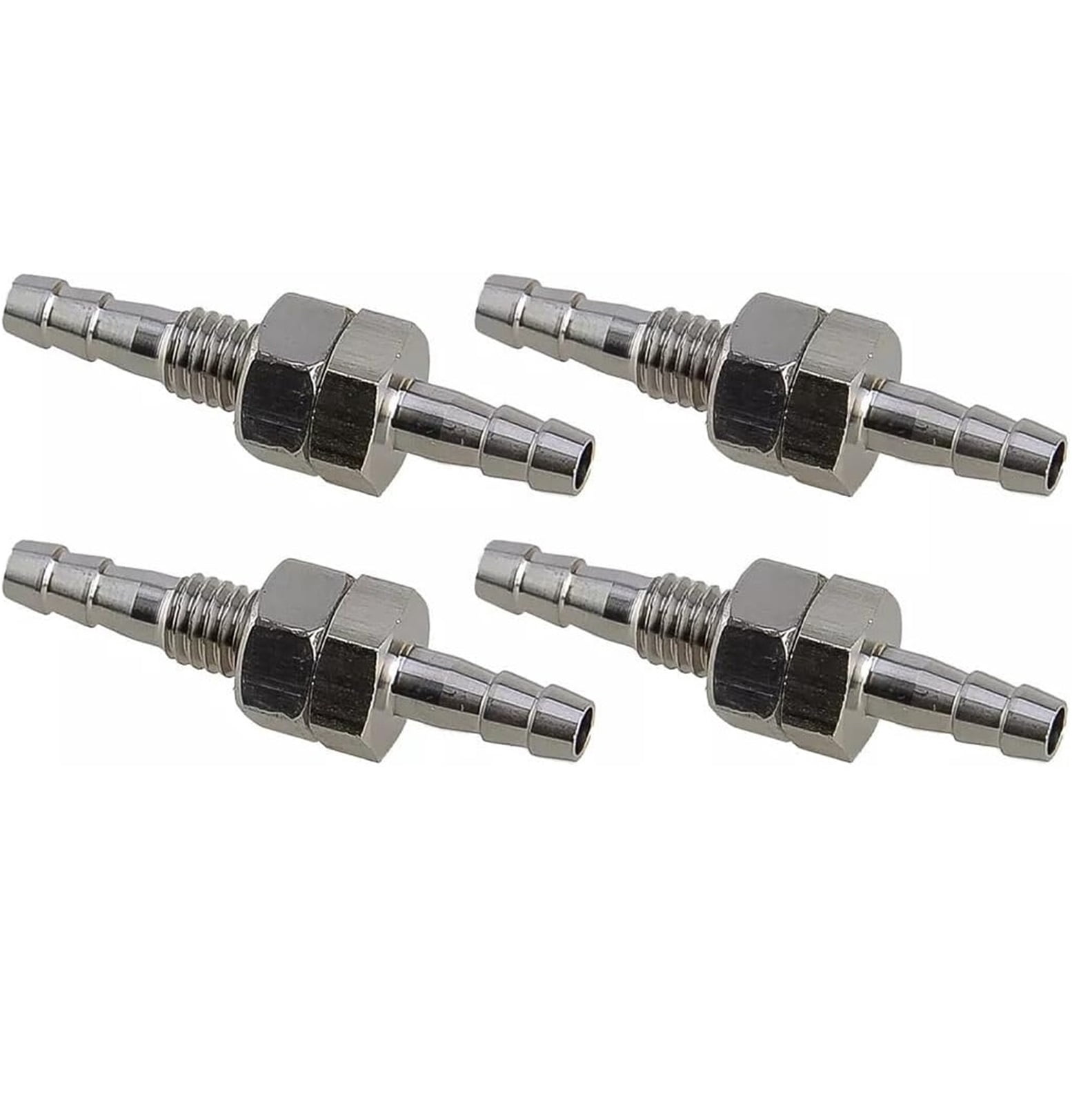HSUTMEZ Car Styling Accessories, 1/8" in 4mm Straight Bulkhead Fitting ...