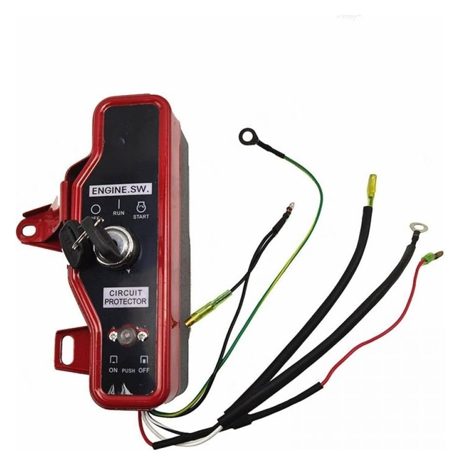 HSUTMEZ Electric Start Key Switch Control Box, for Honda, GX160, GX200 ...