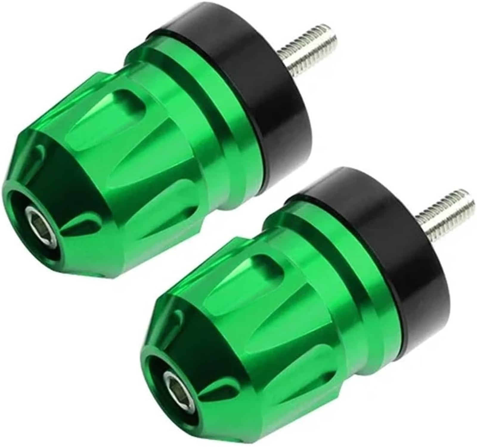 HSUTMEZ Motorcycle Bar End Weights Handlebar Plug Balancer Block Anti ...