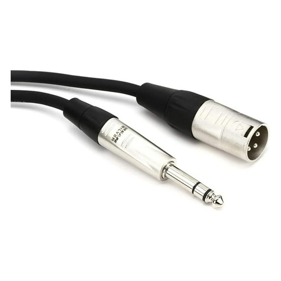 HSX-030 Pro Balanced Interconnect, REAN 1/4 Inches TRS to XLR3 Meter ...