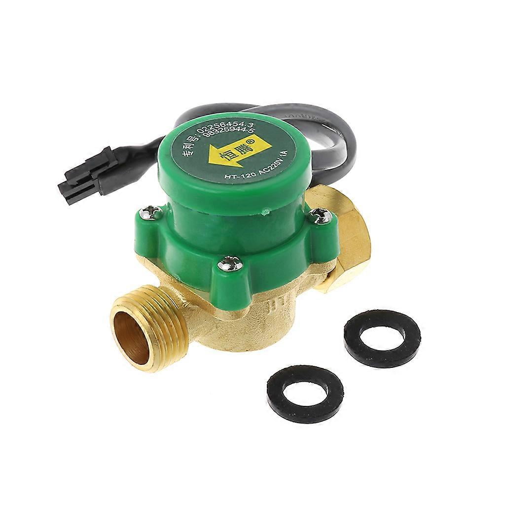 HT-120 G1/2 "-1/2" Hot And Cold Water Circulation Pump Booster Flow ...