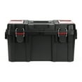 Hyper Tough 19-Inch Toolbox with Small Parts Organizer, Heavy-Duty ...
