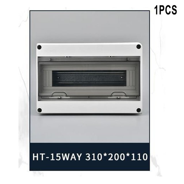 HT-2-24 Plastic Distribution Box Waterproof MCB Box Waterproof Junction ...