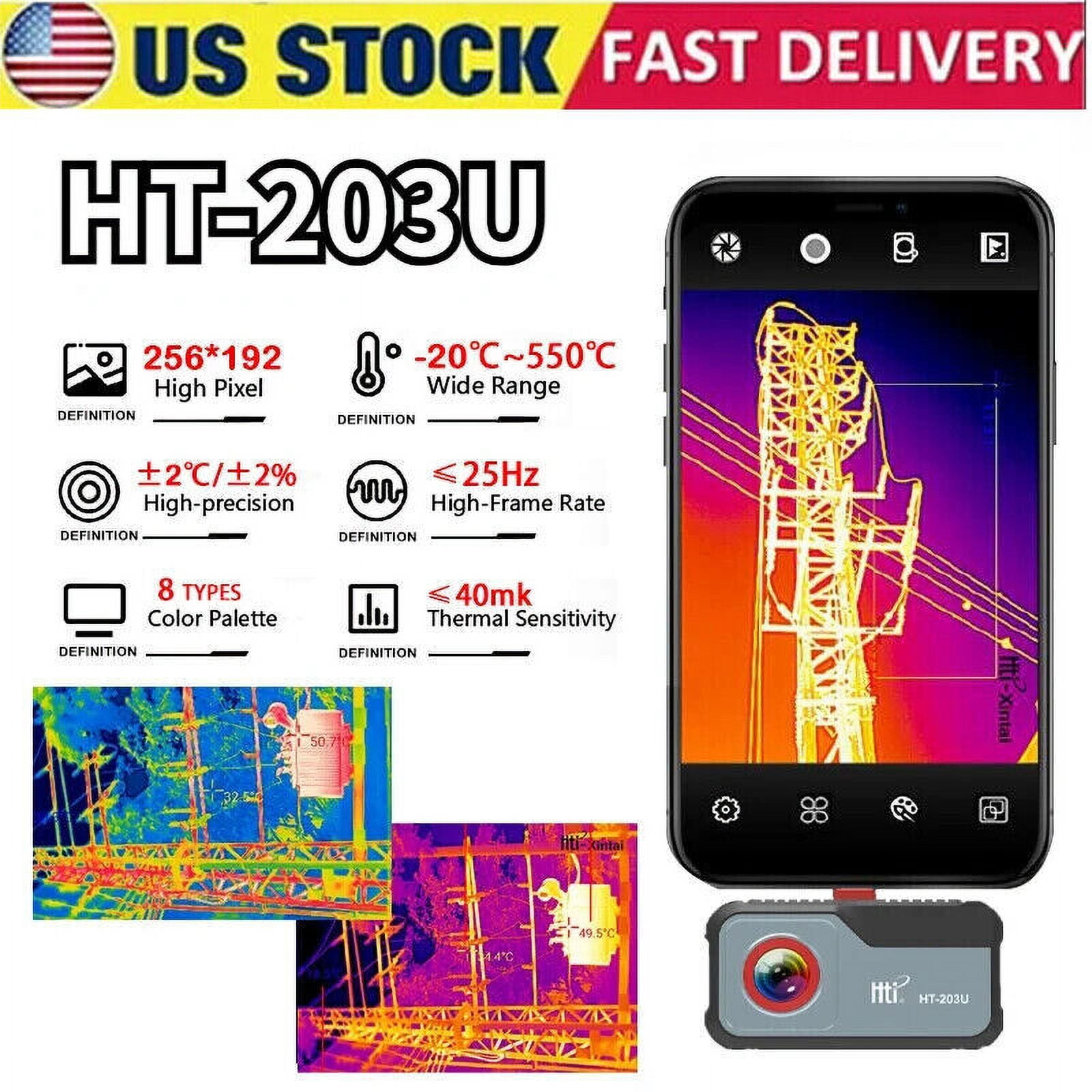 HT-203U Thermal Imager Multifunction Detection Mobile Phone for Android ...