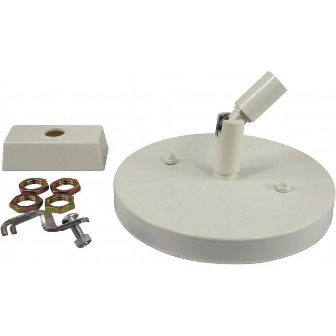 HT-294-18-PL-WH Pole Track Connector, White - 18 in. - Walmart.com