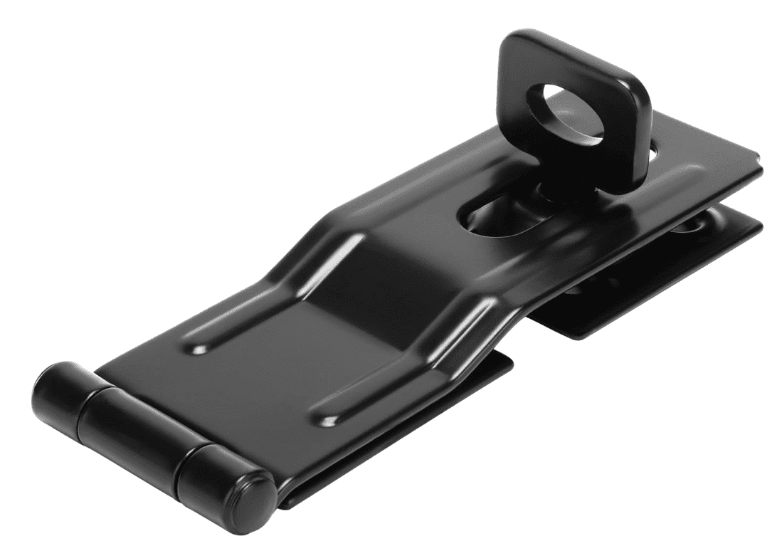 Hyper Tough 3-1/2 Inch Black Steel Swivel Safety Hasp, 1 Pack - Walmart.com