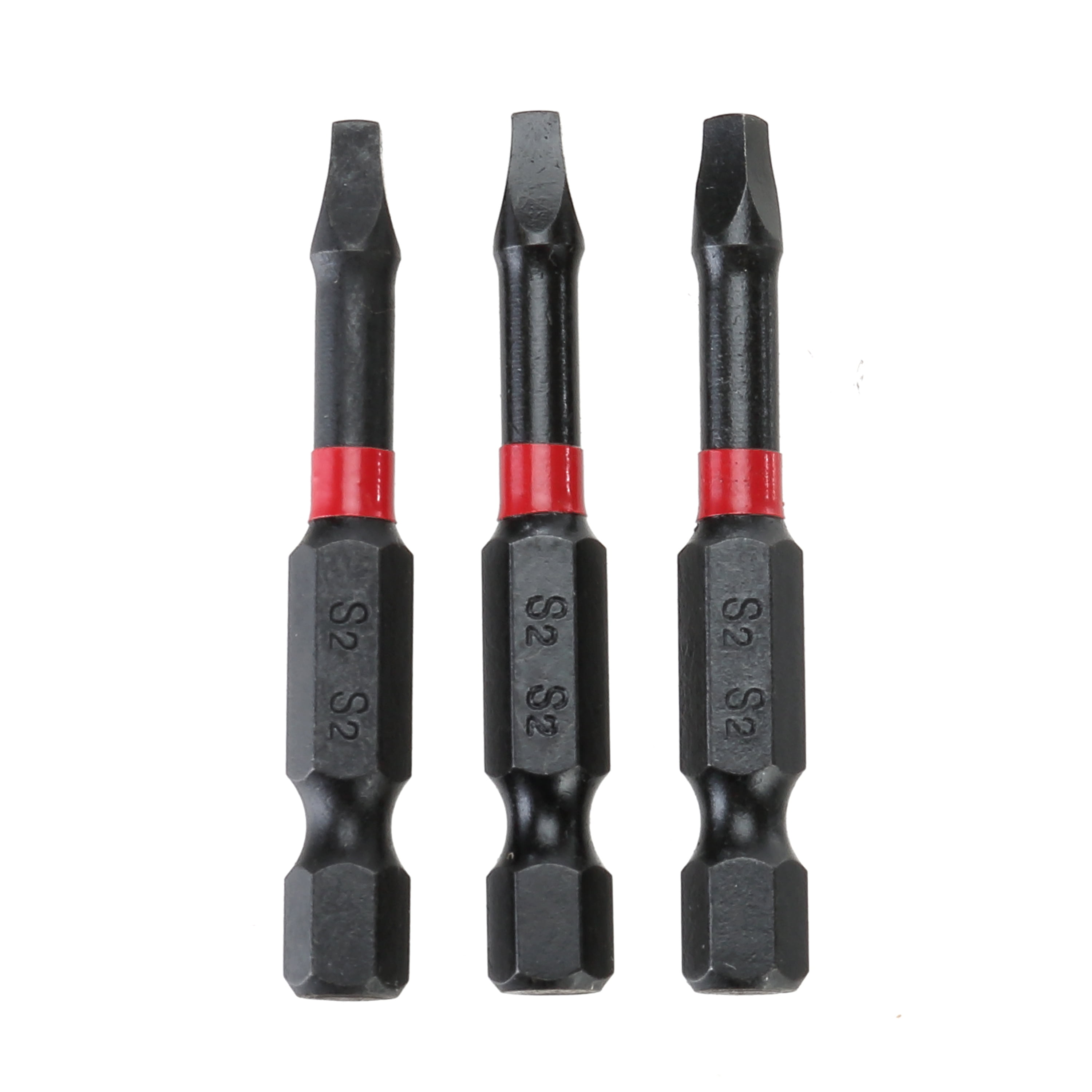 Hyper Tough 3-Piece 2-Inch Square Impact Rated Driving Bits Set ...
