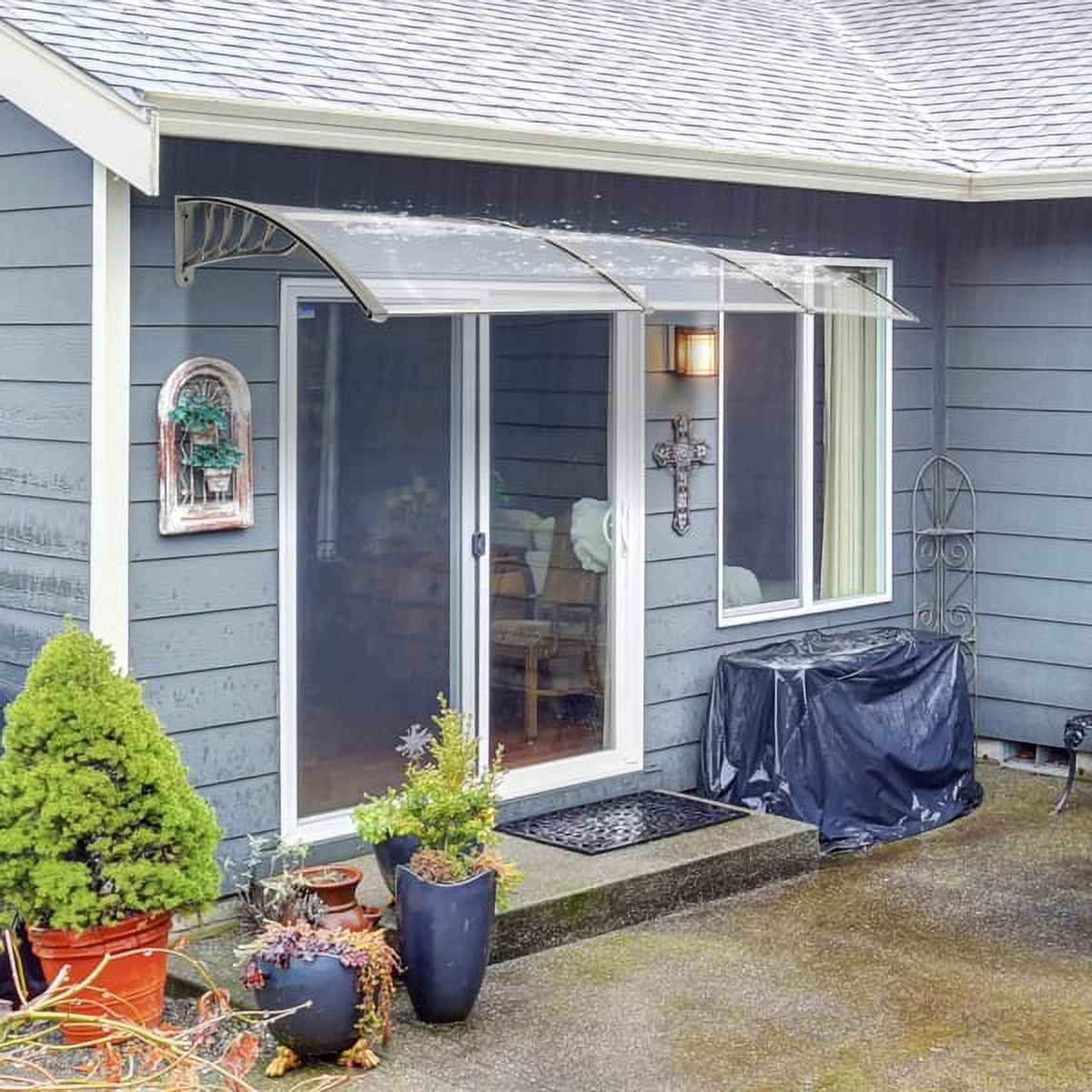 HT-300 x 100 Household Application Door & Window Rain Cover Eaves ...