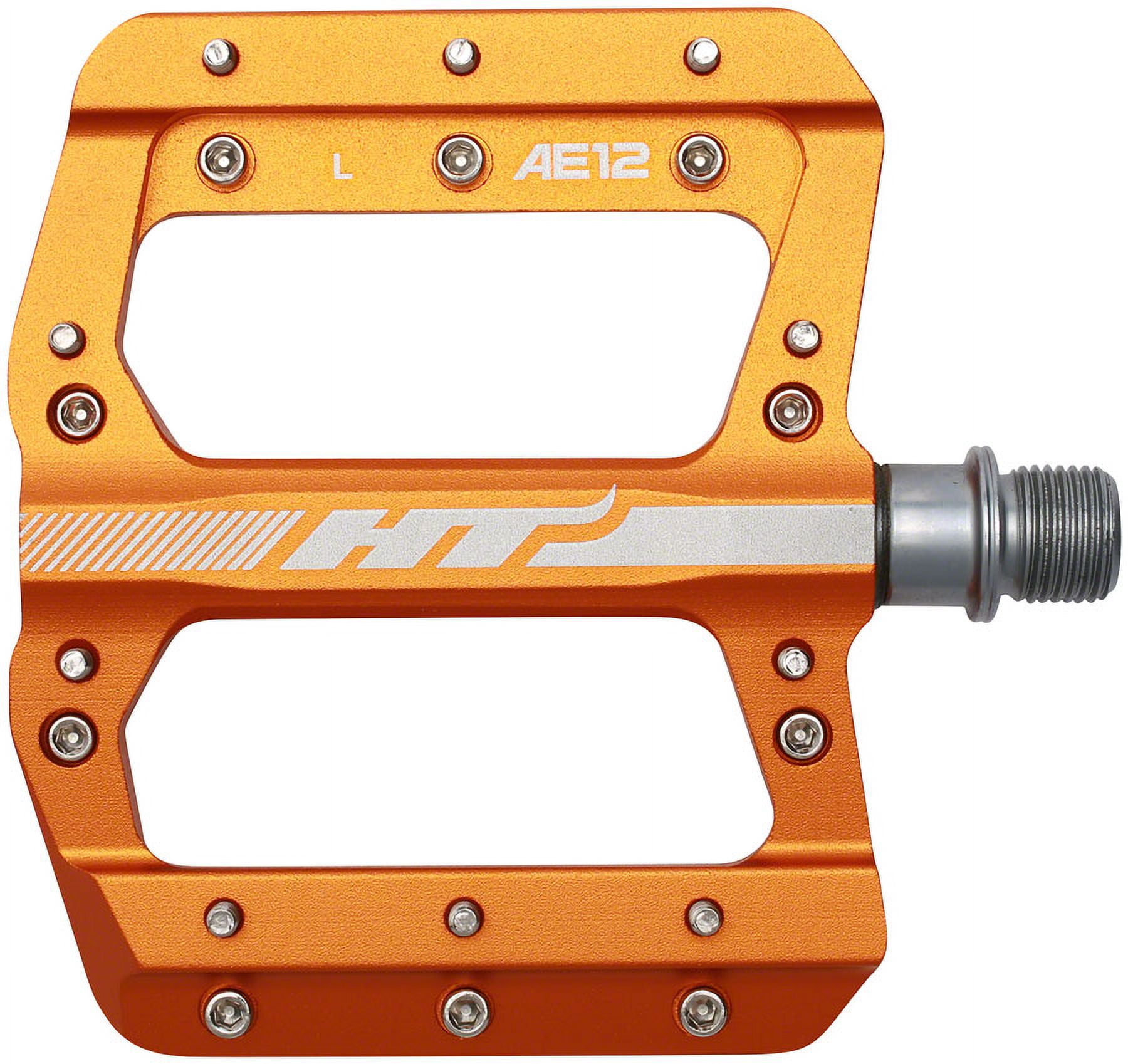 HT AE12 BMX Platform Pedals 9/16" Axle Aluminum Body 20 Replaceable ...