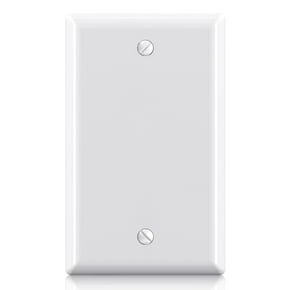 Round Blank Cover Plate