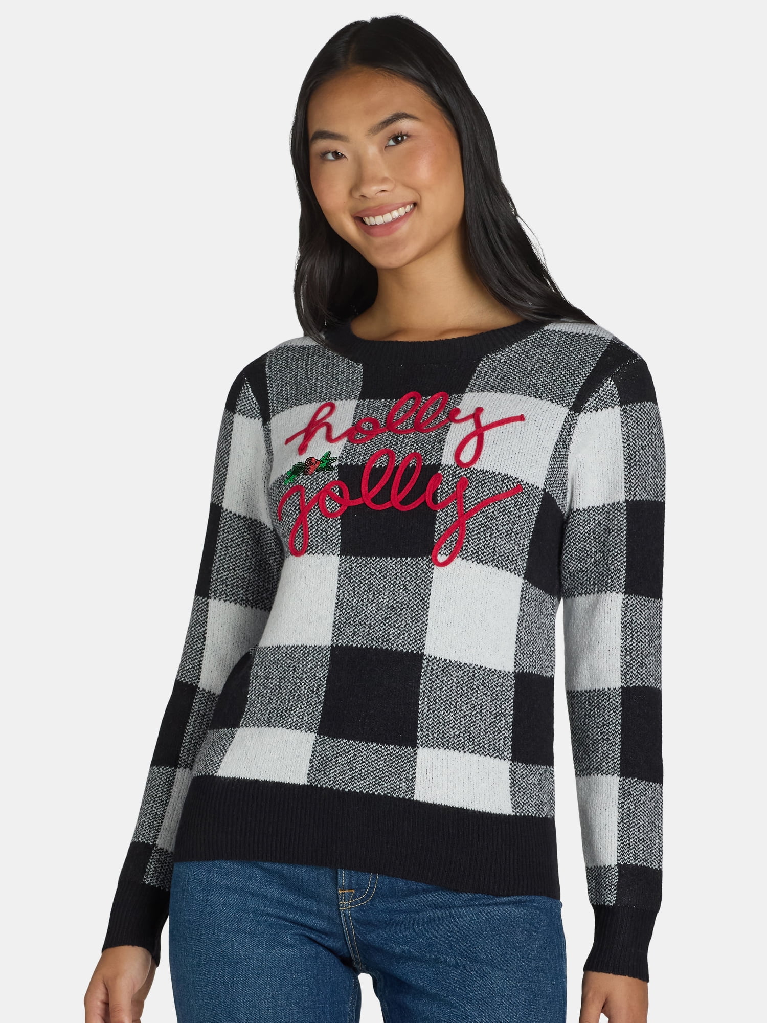 Holiday Time Christmas Sweater, Sizes XS-3X - Walmart.com