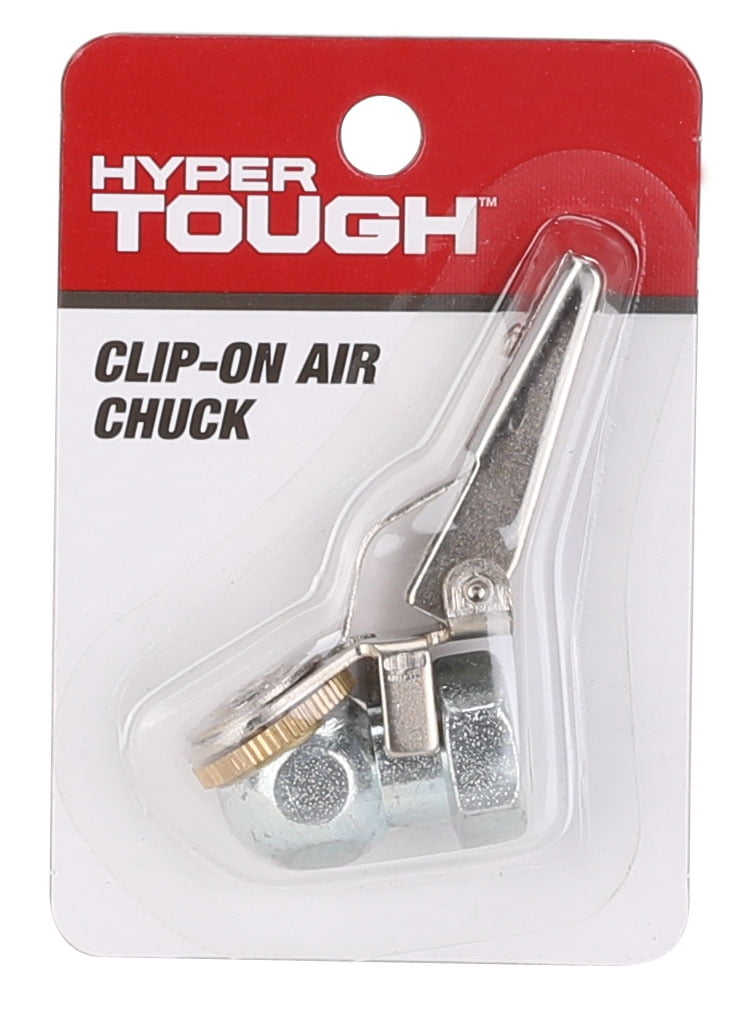 Hyper Tough Air Chuck with Clip 1/4-inch Female Thread with No Skin ...