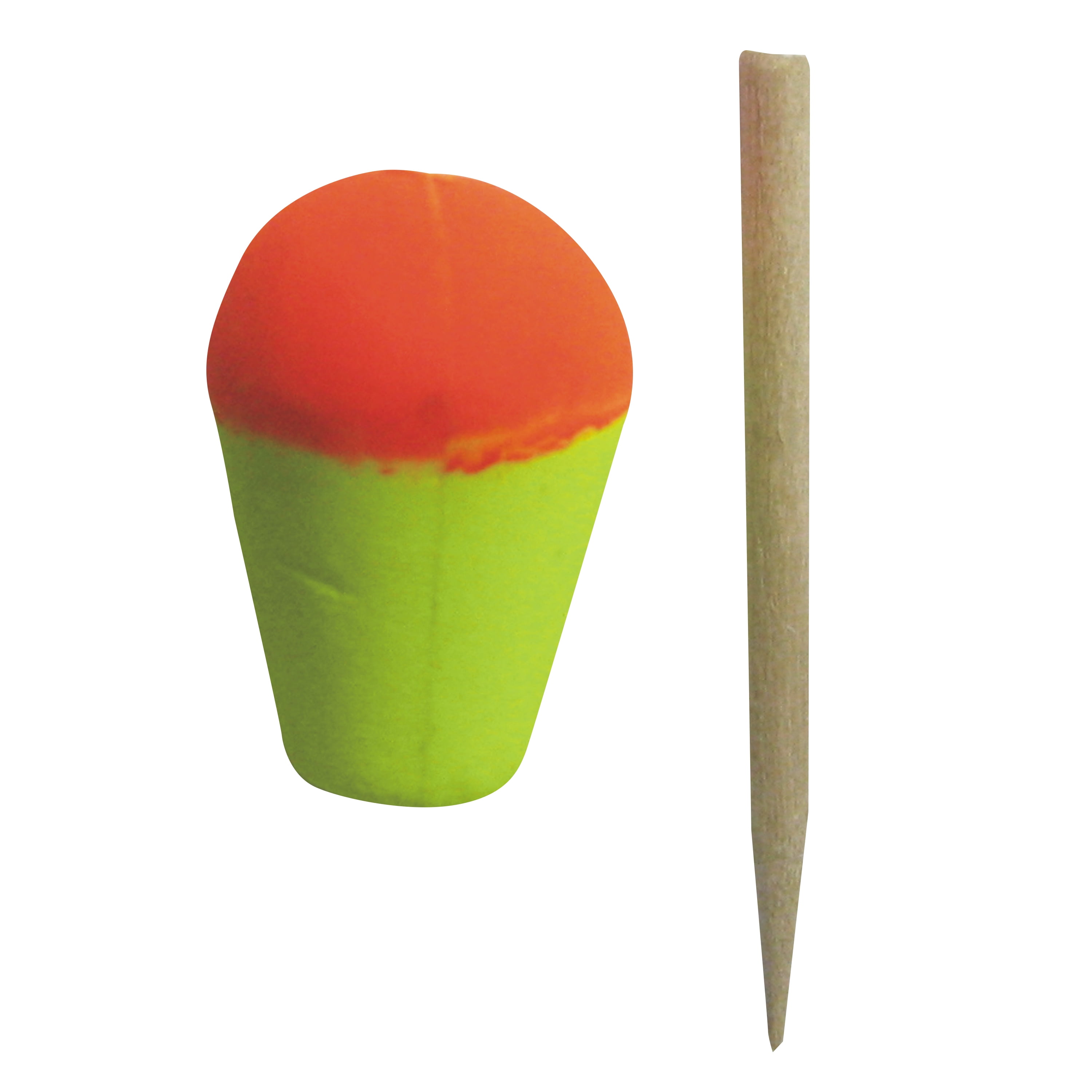 5/8 Teardrop Styrofloat 6/Pk Yellow Fishing Float - Walmart.com