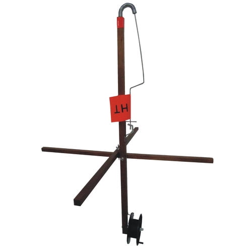 HT Enterprises FRT-1 Frontier Wood Tip Up 1500 Ft Spool W/Drag ...