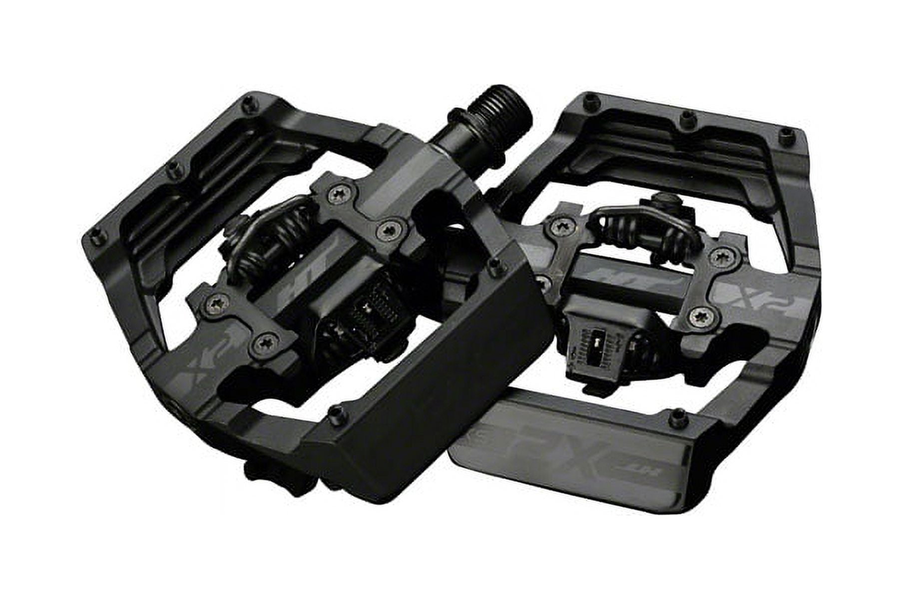 HT X2-SX Platform/Clipless Pedal: 9/16 Stealth Black - Walmart.com