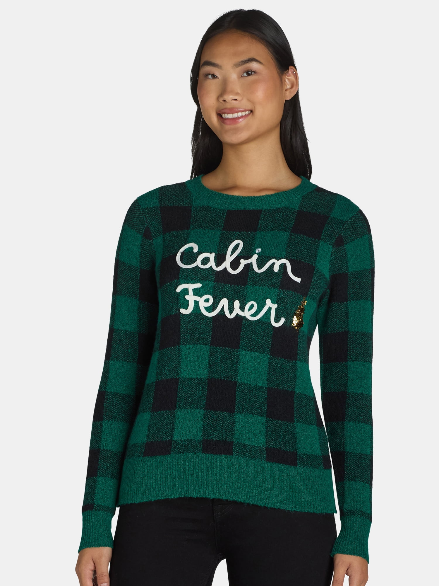 Holiday Time Christmas Sweater, Sizes XS-3X - Walmart.com