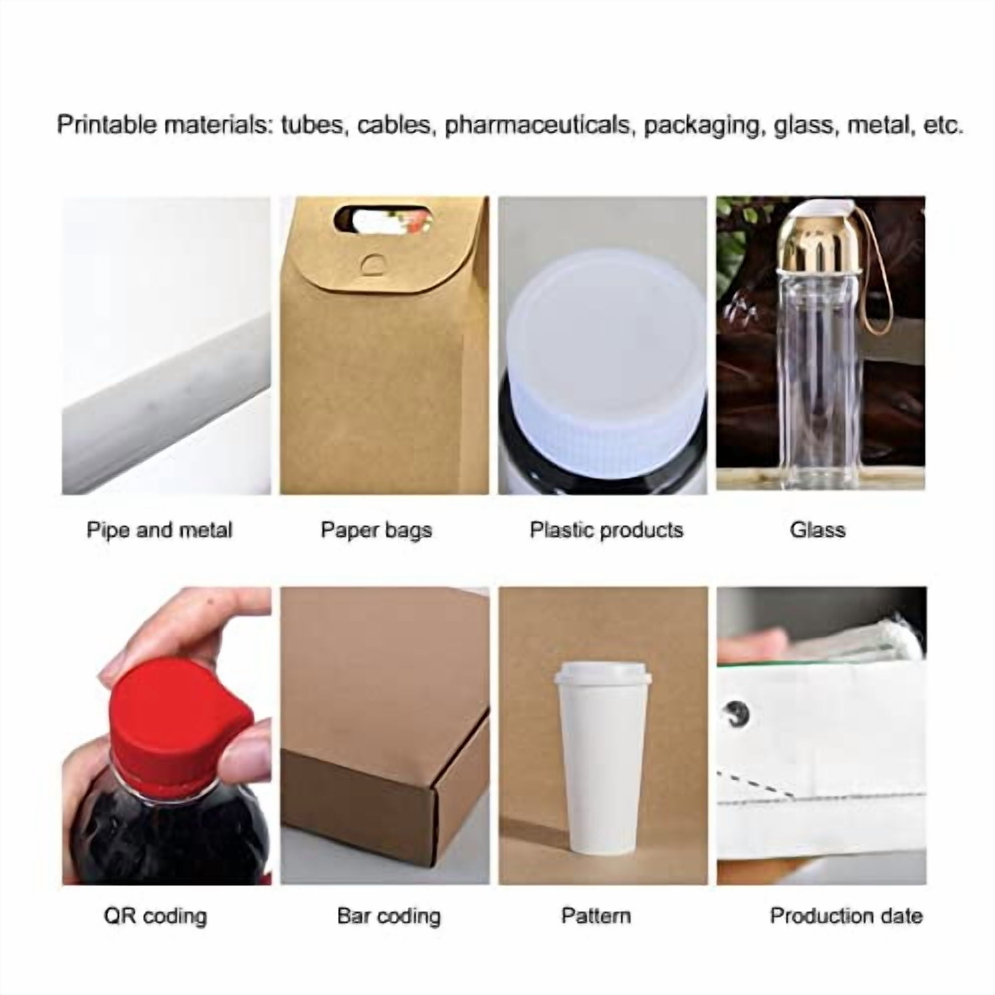 HT01 42ML Handheld Printer Ink Cartridge, Rapid Drying Inkjet Printer ...