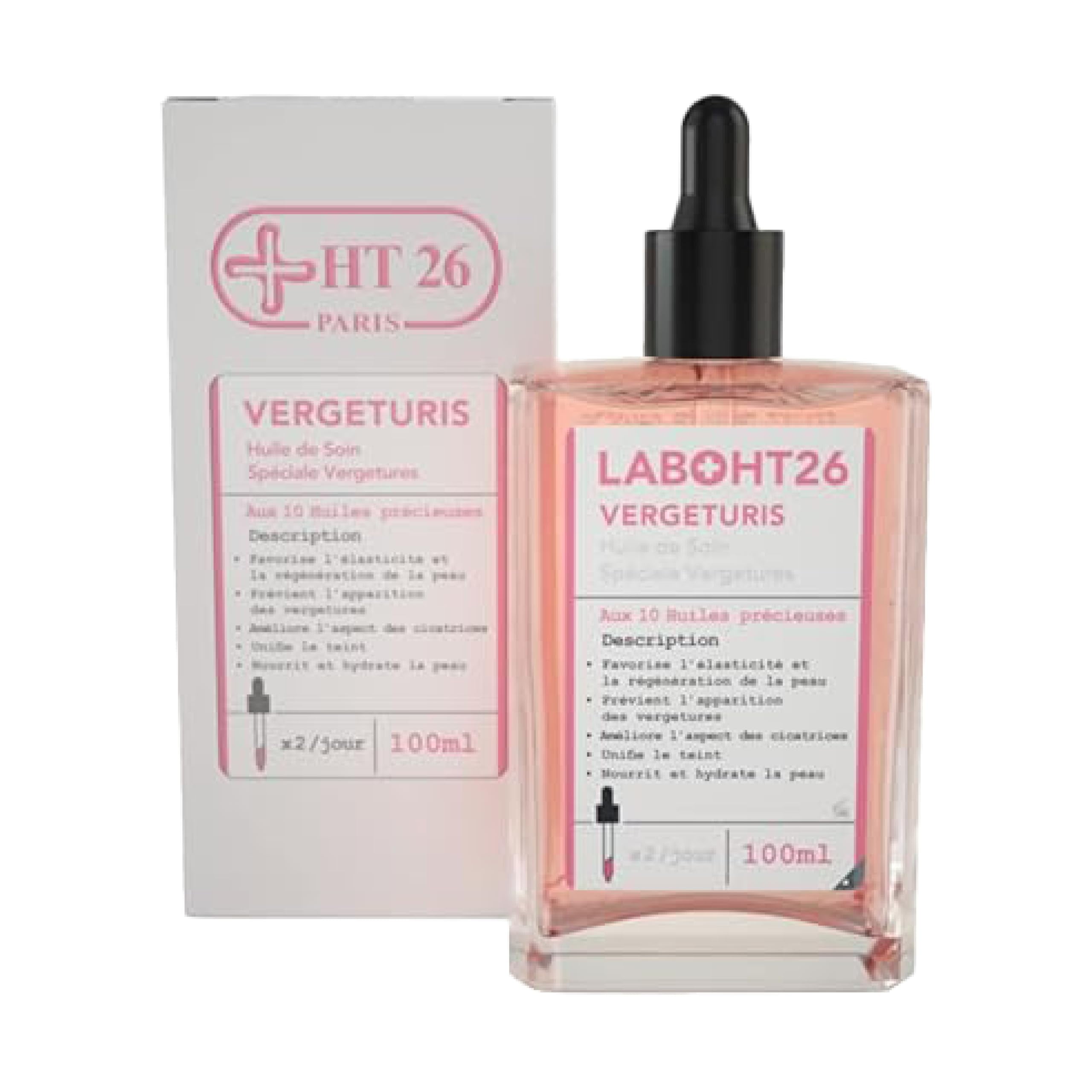 HT26 Vergeturis Oil for IRF13 Melanin Rich Skin - Nourishing Stretch ...